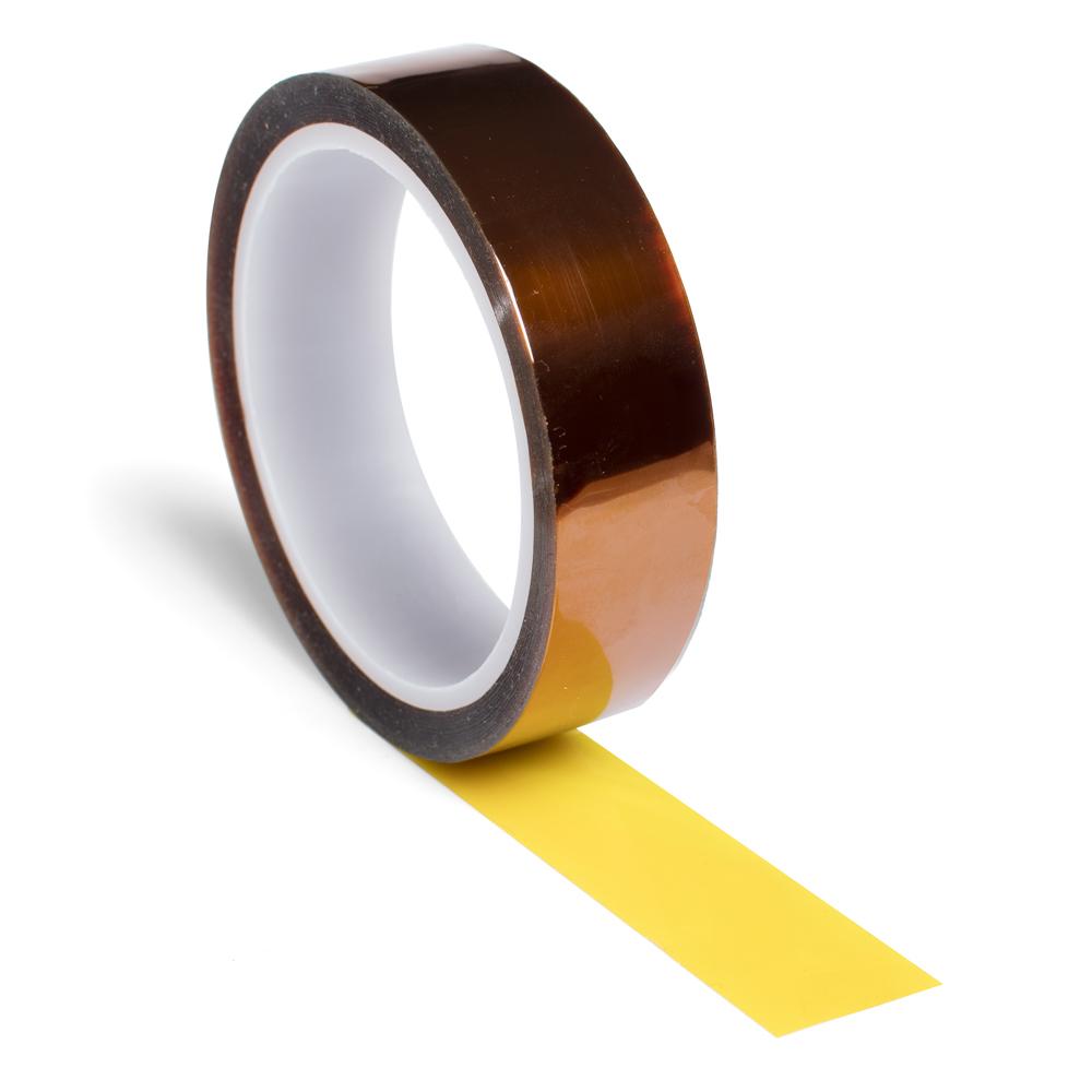 1 Mil Kapton Tape Roll - 0.5" x 36yds | Silcone Adhesive | Teknitape